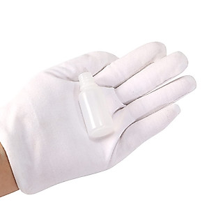 uxcell Plastic Dropper Bottle, 10ml/0.34oz Small Mouth Drop Bottles Empty Squeezable Eye Liquid Dropper Bottle 15pcs