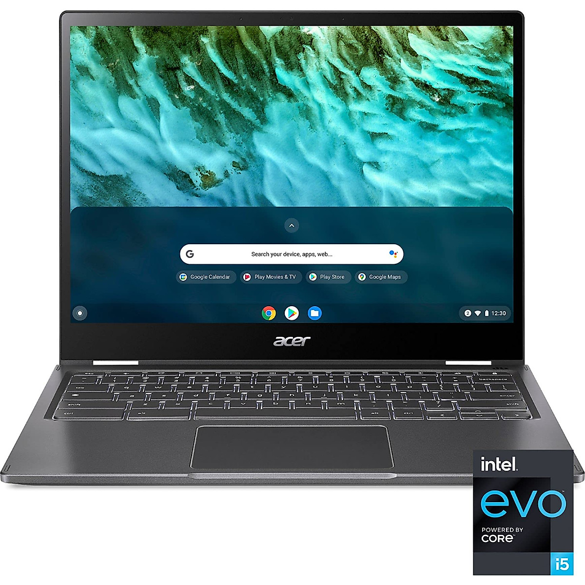 acer Spin 713-13.5" Chromebook Core i5 2.4GHz 8GB RAM 256GB SSD ChromeOS (Renewed)