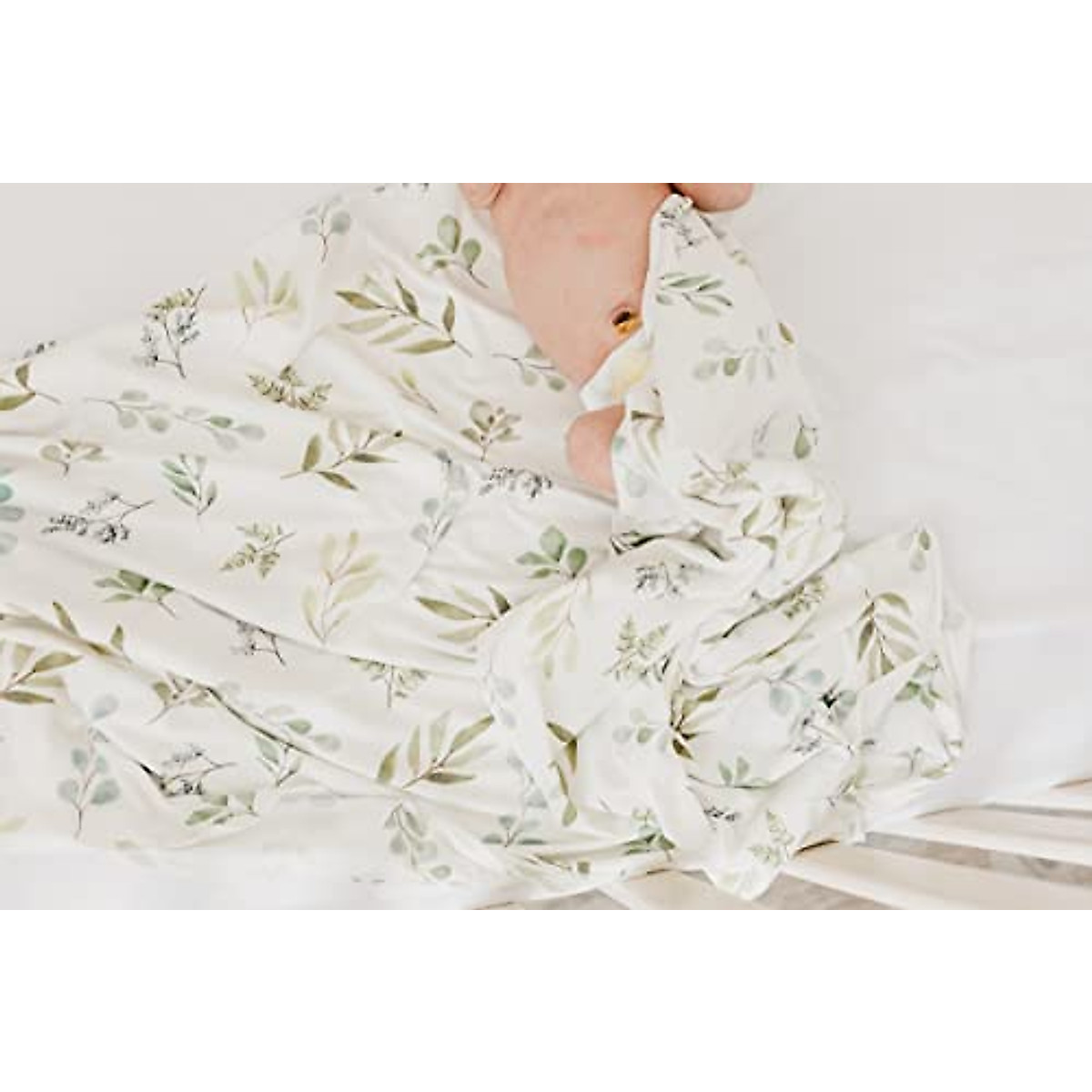 Copper Pearl Large Premium Knit Baby Swaddle Receiving Blanket Haven