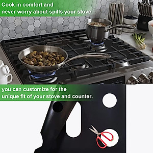Stove Cover stove top protector, Non-Stick Stove Liner stove gap covers Stove Top Protectors for Samsung Gas stove burner covers，Washable Stove Protector Keep Stove Clean