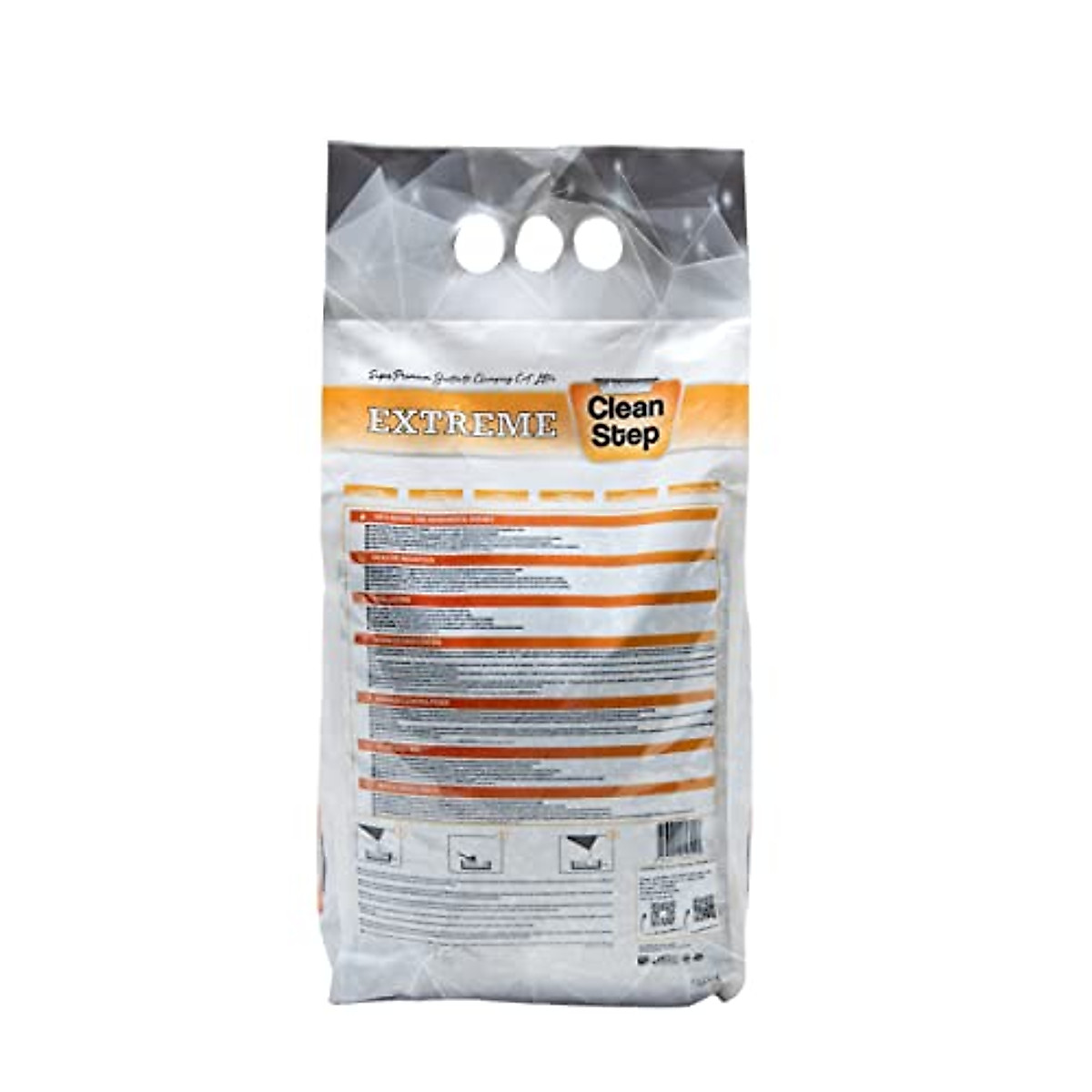 Jadawa Clean Step All Natural Cat Litter, Maximum Clumping Litter, 99.5% Dust Free (9.3 lb, Extreme-Activated Carbon)