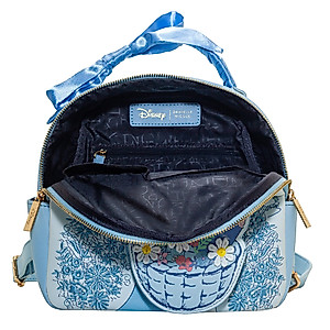 Danielle Nicole X Disney Beauty and the Beast Belle Basket Mini Backpack - Fashion Cosplay Disneybound Cute Backpacks, Multicolor