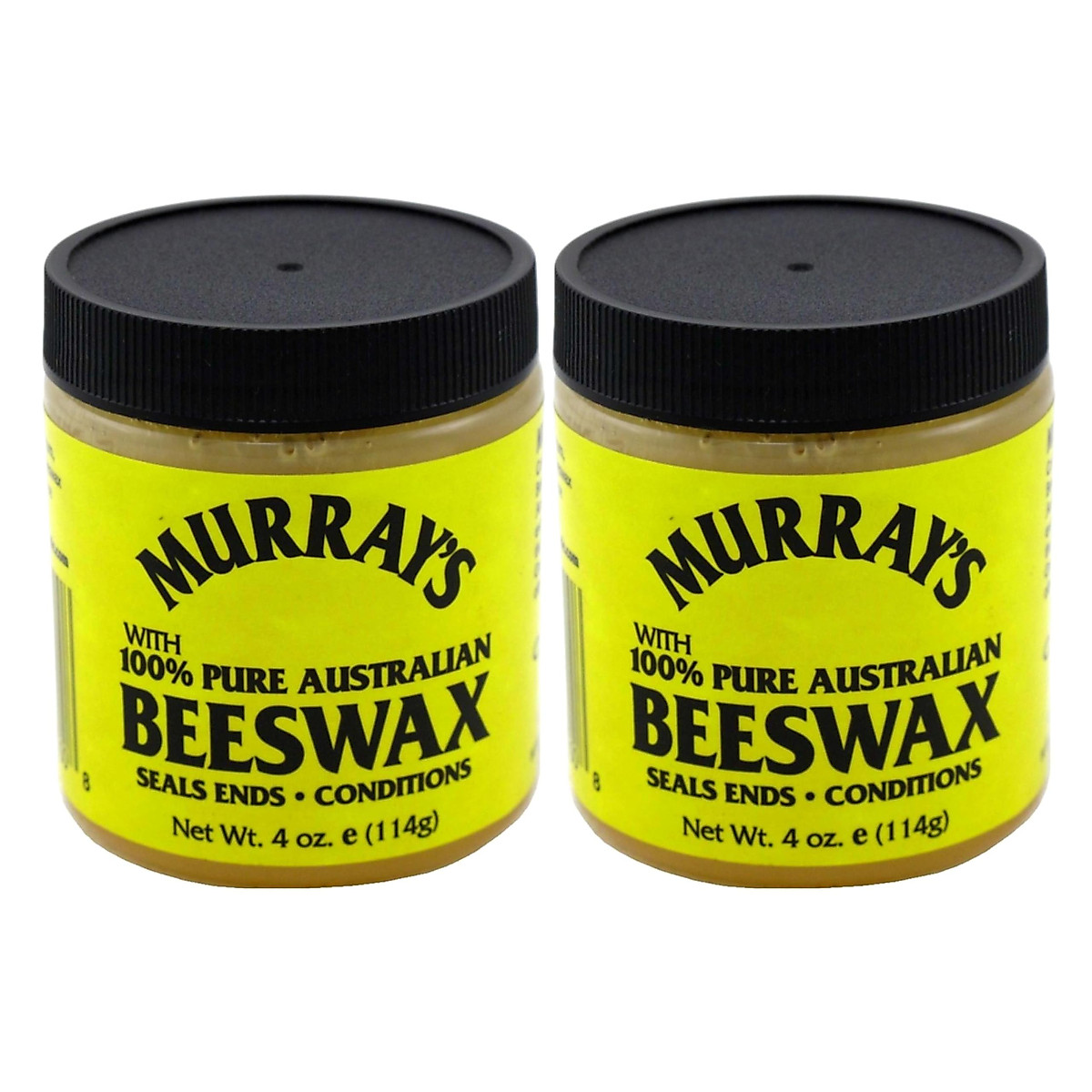 Murrays 100% Pure Australian Beeswax 4 Oz. (Pack of 2)