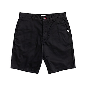 Quiksilver Men's Crest Chino Shorts, Black, 32
