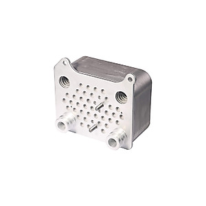 Engine Oil Cooler Kit - Compatible with Ford Trucks - Powerstroke 6.0L V8 F250, F-350, F450, F550 Super Duty, Excursion, E350, E-450 - Replaces Part 904-228, OCK388, 3C3Z 6A642 CA - Gasket Seal Kit