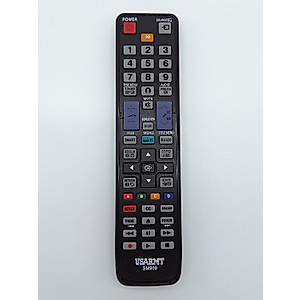 Universal Remote fit for Samsung TV DVD Blu-Ray Player TV DVD Blu-Ray Player AK59-00145A AK59-00104R AK59-00146A AK59-00172A AK59-00104K AK59-00104K AA59-00508A BN59-01040A and More