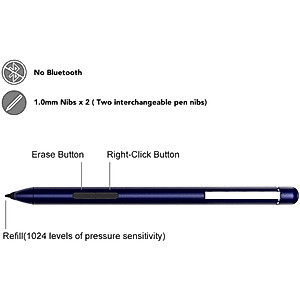 ﻿Stylus Pen for HP Pavilion x360 11m-ad0 14M-ba0 14-cd0 15-br0; HP Envy x360 15-bp0 15-bq0, x360 15-cn0, X2 12-e0xx,X2 12g0xx ; HP Spectre x360 13-ac0xx 15-blxxx (Blue)