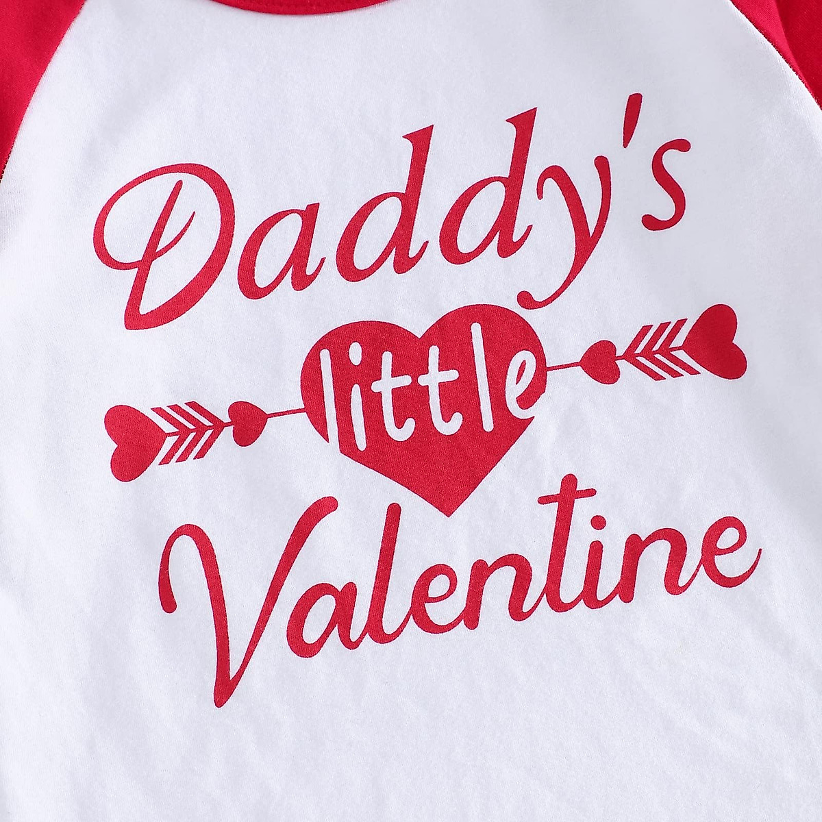 Valentines Tees Baby Boys T-Shirt Mommy's Little Valentine Print 3/4 Long Sleeve Valentines Toddler Tops Grey