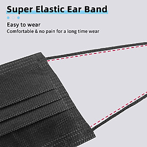 Bigox Face Mask Black 50Pcs