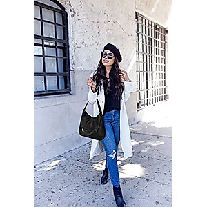 YALUXE Crossbody-Bag-for-Women Genuine Leather Fashion Handbags Chain small