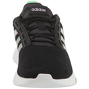 adidas Racer TR21 Running Shoe, Core Black/Core Black/Beam Green, 4 US Unisex Big Kid