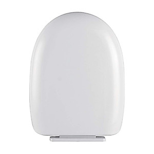 Toilet lid-Toilet Seat, Elongated Advanced Bidet Toilet Seat, Soft Closed Toilet Seat, Easy Installation (Size : U type) (U type)