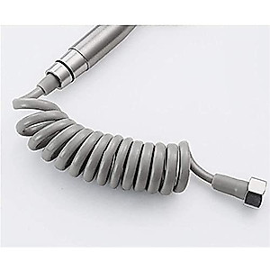 JIYTG Handheld Bidet Spray Kit 304 Stainless Steel Bidet Sprayer Toilet Bidet Spray Gun Companion Set Angle Valve