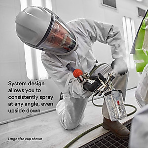 3M PPS 2.0 Paint Spray Gun System Refill Kit with Lids and Liners, 26173, Standard, 22 Ounces, 200-Micron Filter, Use for Cars, Furniture, Home and more,12 Disposable Lids and Liners,16 Sealing Plugs, Clear