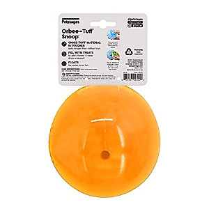 Outward Hound Snoop Interactive Treat Dispensing Dog Toy, Large, Orange