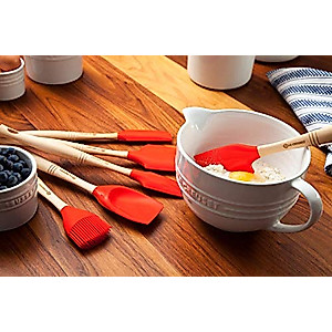 Le Creuset Revolution Silicone Basting Brush, Cerise (Cherry Red)
