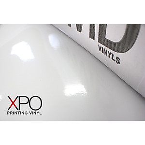 VViViD White High Gloss Realistic Paint-Like Microfinish Vinyl Wrap Roll XPO Air Release Technology (6ft x 5ft (Hood, Roof or Trunk Wrap Kit))