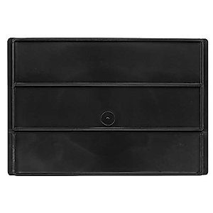 Akro-Mils 40348 Crosswise Width Plastic Divider 30348 1800 Series Plastic Stacking AkroBins, Black, (6-Pack)
