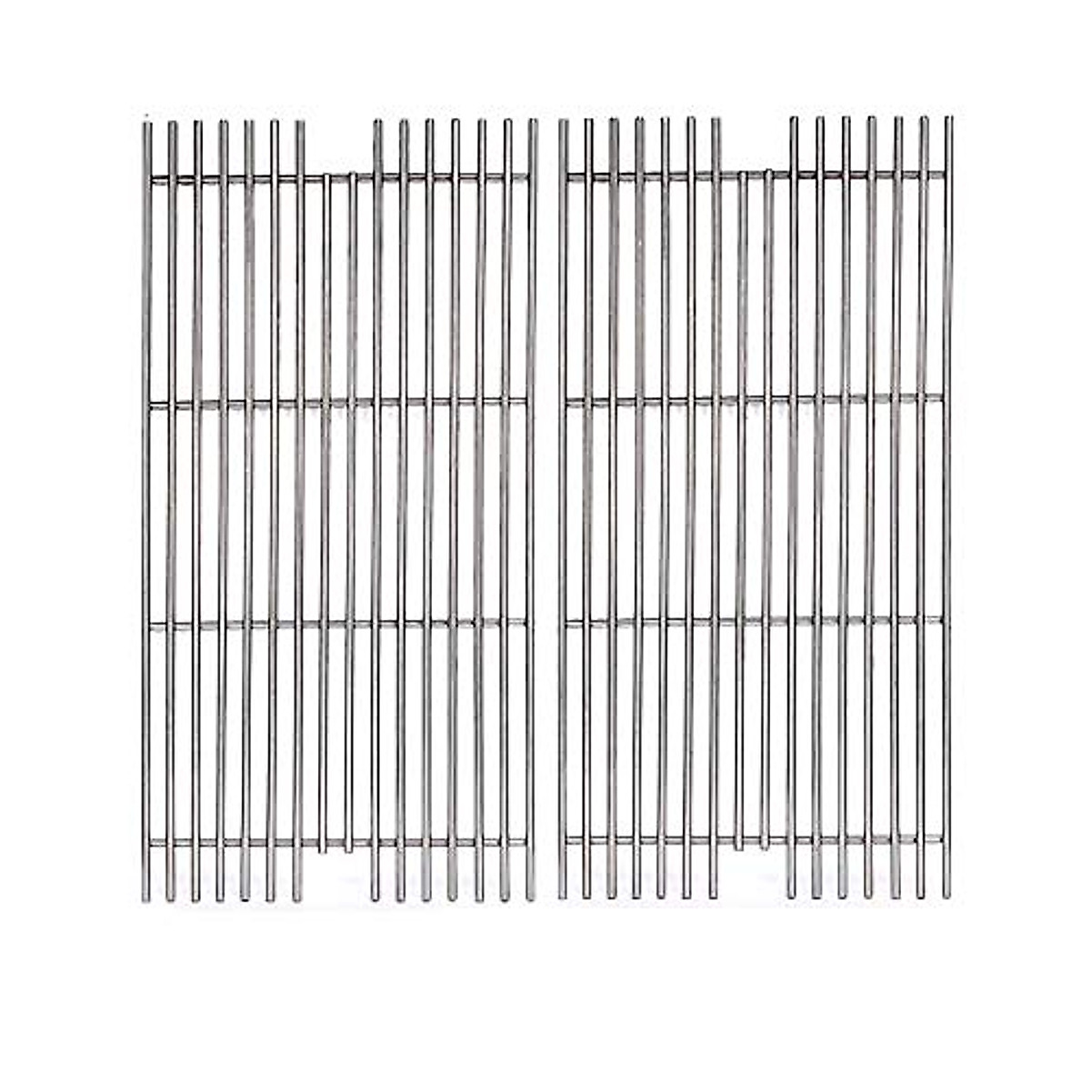 Votenli S5491A (2-Pack) 23 1/4" Stainless Steel Cooking Grates Replacement for Viking VGBQ 30" T Series, Viking VGBQ 41" T Series, Viking VGBQ 53" T Series,VGBQ300T,VGBQ0302T, VGBQ3002RT, VGBQ4103RT