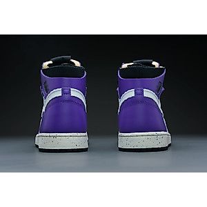 Jordan Mens 1 High Zoom Air CMFT CT0978 501 Crater Purple - Size 10.5