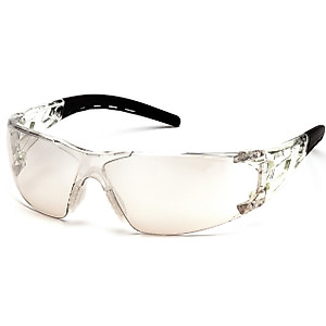 Pyramex Fyxate Safety Glasses, Indoor/Outdoor Mirror Lens