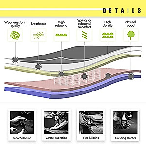 Big & Tall 400lb Office Chair - High Back Executive Computer Chair Heavy Duty Metal Base and Adjustable Tilt Angle Large Bonded Leather Desk Swivel Chair, Ergonomic Design for Lumbar Support (Brown)