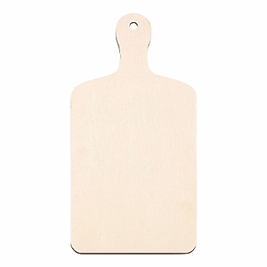 Wood Cutting Board Chopping Board, All-Purpose Wooden Meat Fruit Paddle Shaped Cutting Board Kitchen Supplies Wooden M