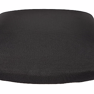 HinLIaDa Waiting Room Chairs with Wheels, Foldable Mesh Guest Nesting Stacking for Office School Classroom Training Conference Waiting Room, with Armrests, 2 Pack Black (2)