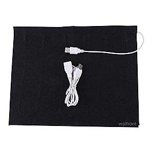 5V USB Electric Cloth Heater Pad Heating Element for Clothes Seat Pet Warmer 35℃-50℃ Mat Pain Relief Therapy