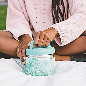 S'well S'nack Stainless Steel Food Container - 24 Oz - Peppermint Tree - Double-Layered Insulated Bowls Keep Food Cold for 12 Hours and Hot for 7 - BPA-Free