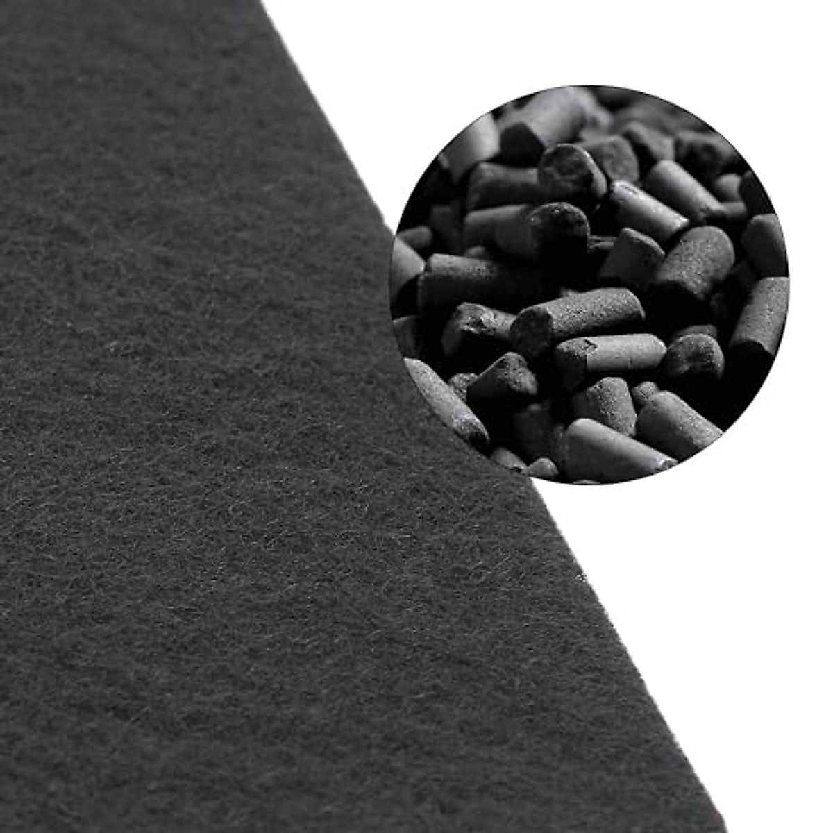 SAKEGDY C545 Washable Fine Mesh Pre-Filter and Activated Carbon Filter Replacement Compatible with Winix C545, Package Contain 2 Washable Fine Mesh Pre-Filter and 2 Activated Carbon