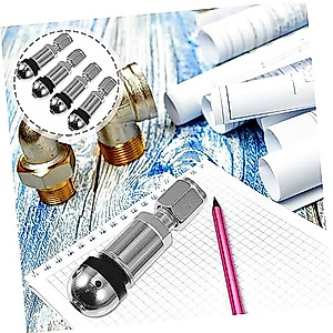 Vaguelly 4 Pcs Valve Tire Repair Tools car tire caps Bike air Cap tire stem caps Wheel Tire Bike Wheel Cap Tire Stem Covers Bike Tube caps Tire Air Mountain Bike Accessories Aluminum Alloy