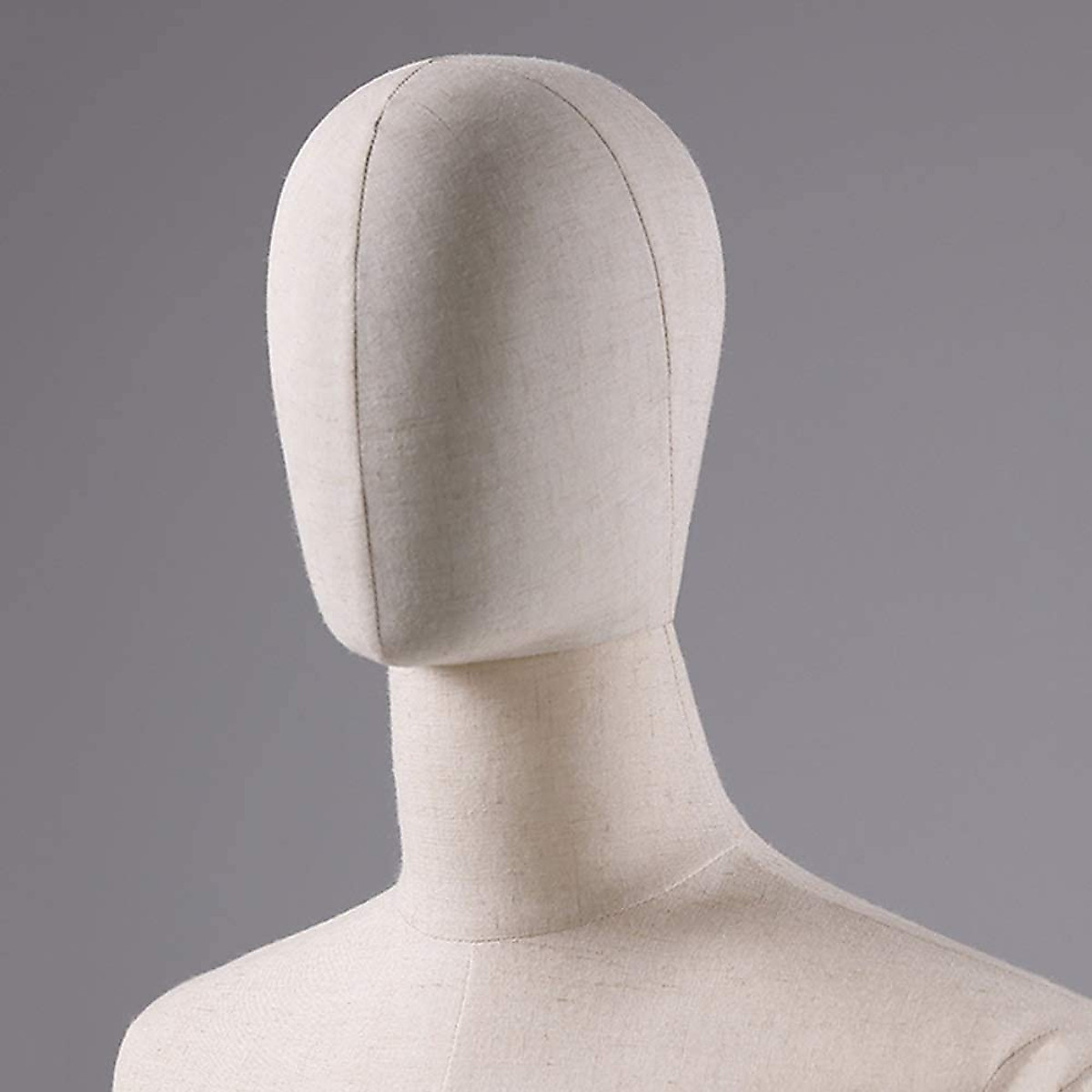 Tailors Dummy Male Maniquins Torso with Adjustable Height |Dressmakers Dummy with Stable Base for Dress Form Display