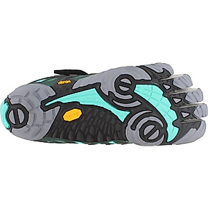 Vibram Women's V-Train Grey/Black/Aqua Cross-Trainer Shoe 37 EU (7-7.5 US)
