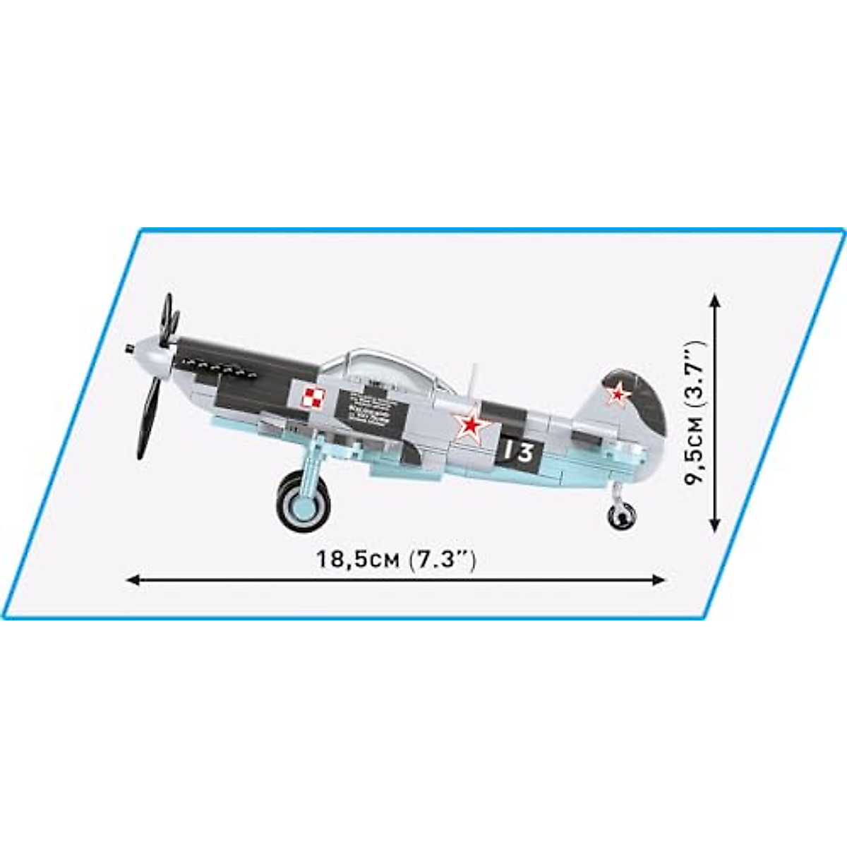 COBI Historical Collection WWII Yakovlev Yak-1b