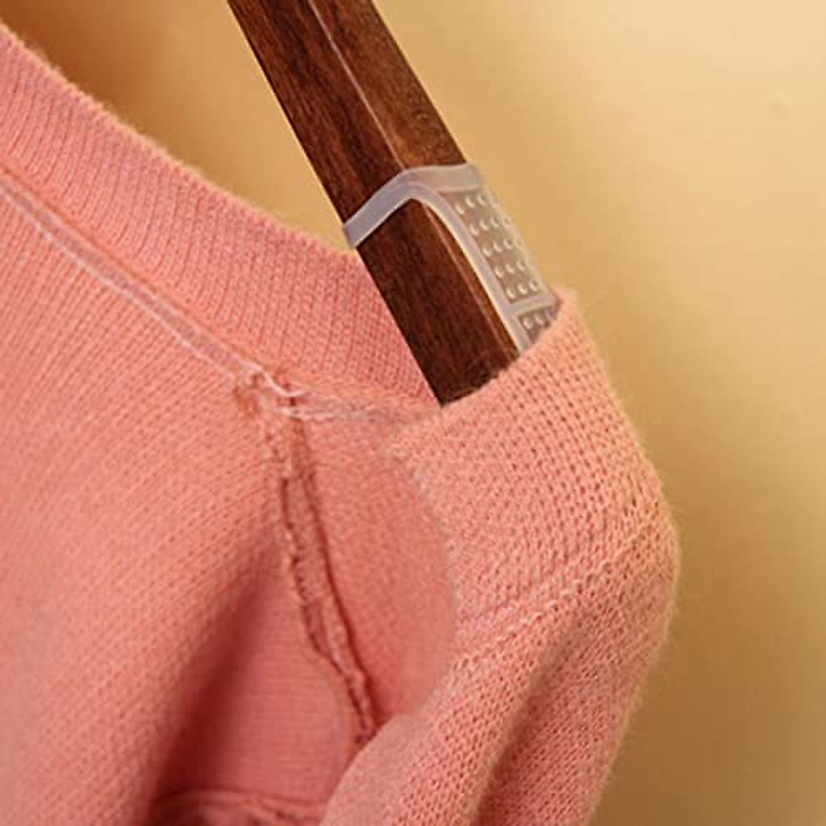 Cabilock for Grip Stripes Non Clo Wardrobe Strips Grips Stickers Hanging Anti-Skid Environmental-Friendly Rack Hangers Non-Slipping Decals Coat Accessories Anti- Adhesive Anti- 50pcs