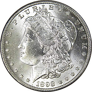 1898 O Morgan Dollar BU Choice Uncirculated Mint State 90% Silver $1 US Coin