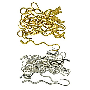 40 Pieces DIY Metal Bookmarks for