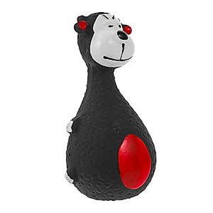 SUPVOX Pet Latex Toys Puppy Toys Small Dogs Cat Chew Toys Latex Squeaky Dog Toys Dental Chew Toy Dog Pacifier Toys Pet Toys Small Pacifier Dog Toys Emulsion Plush Toy Cartoon Dog