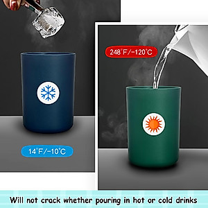 Teivio 4 pcs 10 oz Wheat Straw Kids/Toddler Cups with Lid and Straws, Reusable Spill proof cups for Kids,Unbreakable plastic cups with Silicone Straws&Cleaning Brush,Dishwasher Safe,Autumn Multicolor