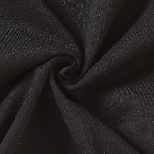 Aalizzwell Baby Girl St. Patricks Day Outfit, Infant Girls St Paddys Day Bodysuit Pants Shamrock Clover Clothes 6-12 Months Black