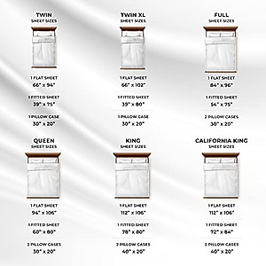 Tribeca Living BAMB300SSQUST 300 TC Rayon from Bamboo Deep Pocket Sheet Set, 4 Piece, Steel Grey