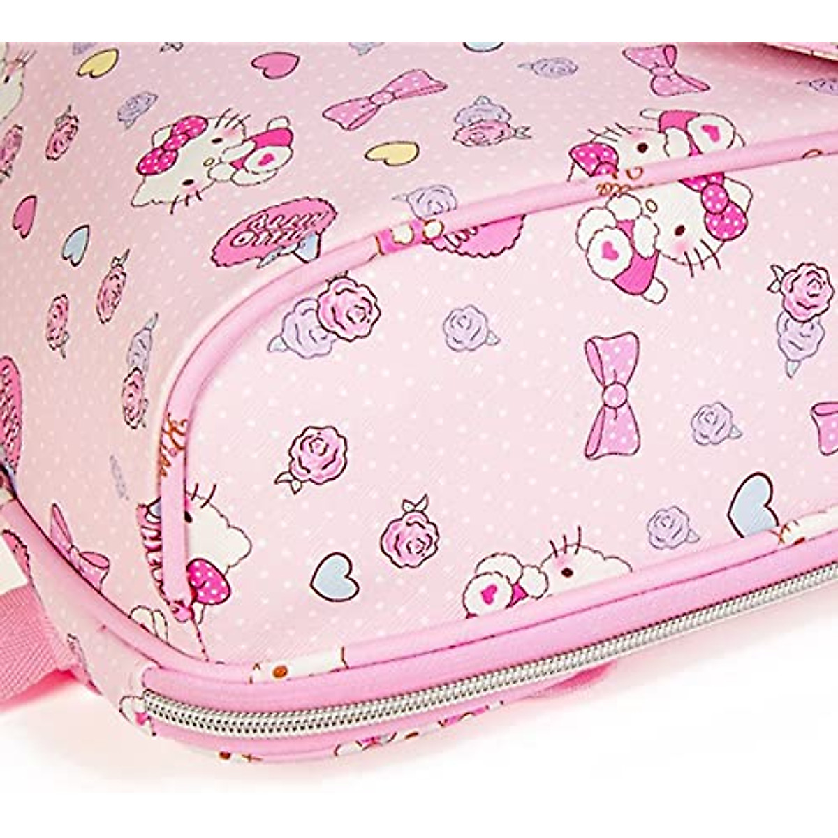 Cute Cartoon Backpack Purse for Girls, 13 Inch Soft PU Leather Top-Handle Fashion Travel Daypack Bags