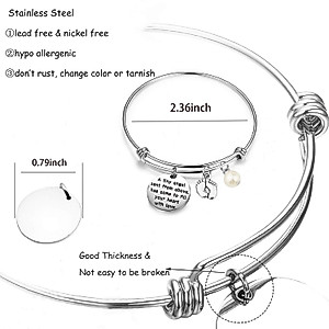 Gzrlyf New Mommy Bracelet New Mom Jewelry Pregnancy Gifts Mommy to Be Gifts A Tiny Angel Sent from Above has Come to Fill Your Heart with Love (Bracelet)