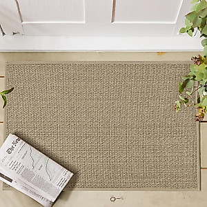 Artoid Mode Washable Non Slip Rubber Backing Kitchen Rugs Doormat, Absorbent Kitchen Floor Mats Front of Sink Kitchen Mats for Floor Home Decor 24x35 Inch