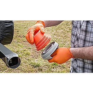 Camco RV Magnetic Bumper Cap | Allows for Convenient Storage of Your 4-in-1 Adapter During Travel | Features a Vented Cap for Air Flow While in Storage (40335), Gray