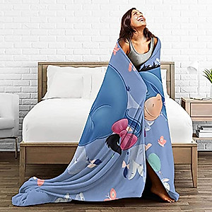 DaihAnle Soft and Warm Throw Blanket Ultra-Soft Micro Blanket Plush Bed Couch 50"x40"