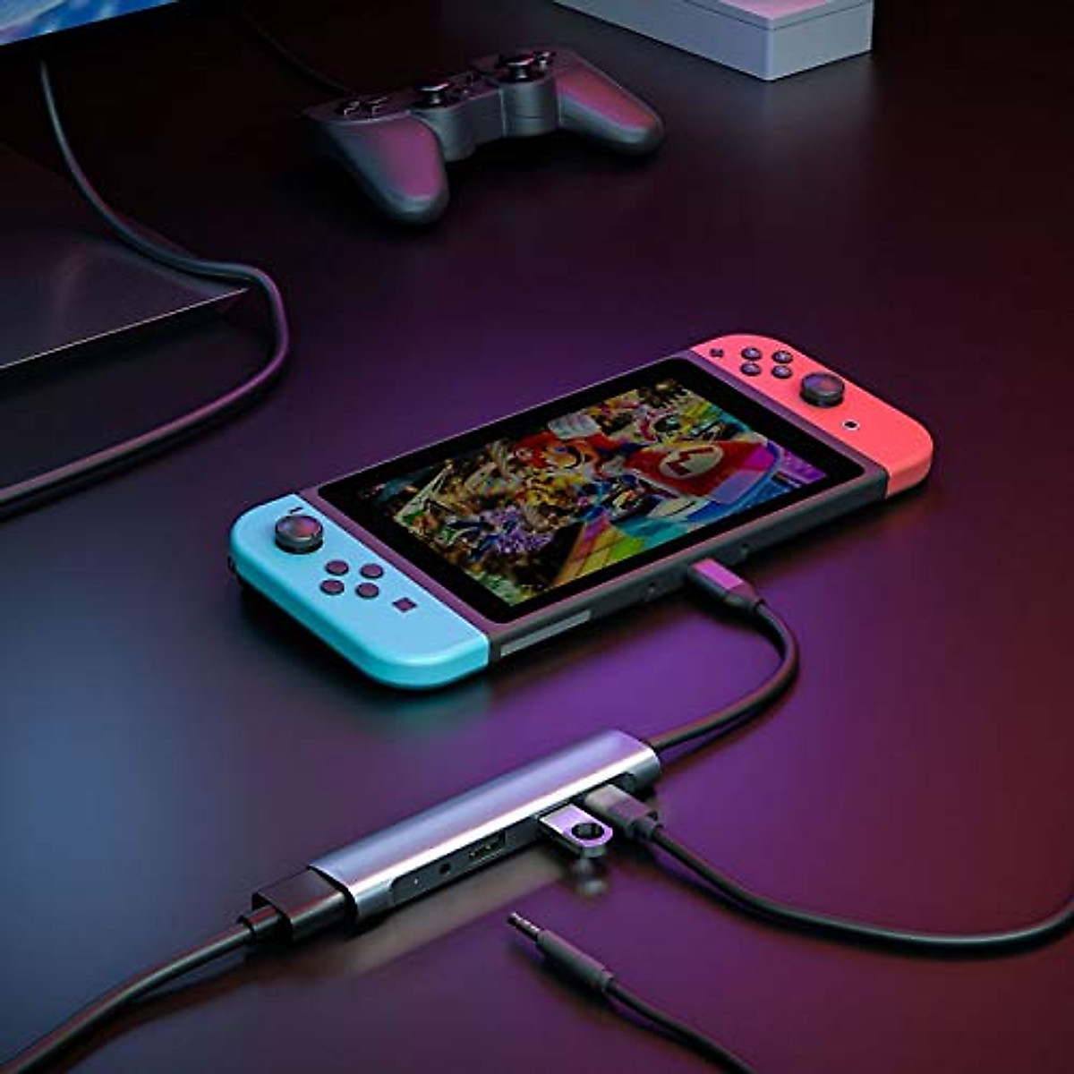 WJCCY Multi-Interface Station USB Splitter Computer Notebook Extended External Converter