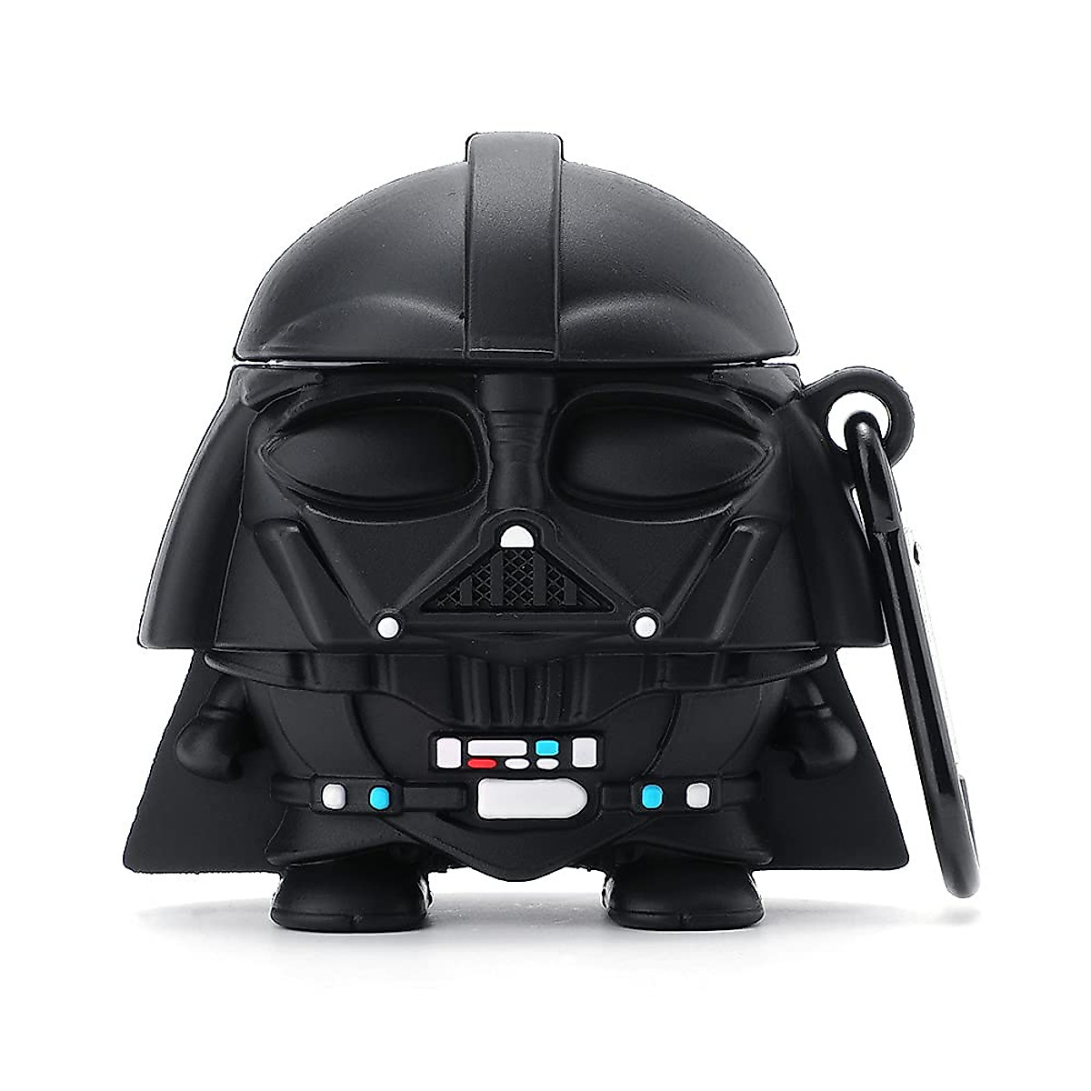 Awin Case for Airpods/Airpods 2 Case,3D Cute Cartoon Anime Airpod Case,3D Kawaii Unique Keychain Kits Kids Teens Boys Men Soft case for Airpods /Airpods 2 Case (New Black Man)