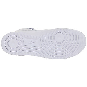 Nike Mens Air Force 1 Mid 07 Basketball Shoes White/White 315123-111 Size 13